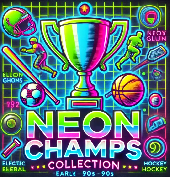 Neon Champs Collection – Licensed NCAA, MLB, NFL, NHL Gear | Club Rehab