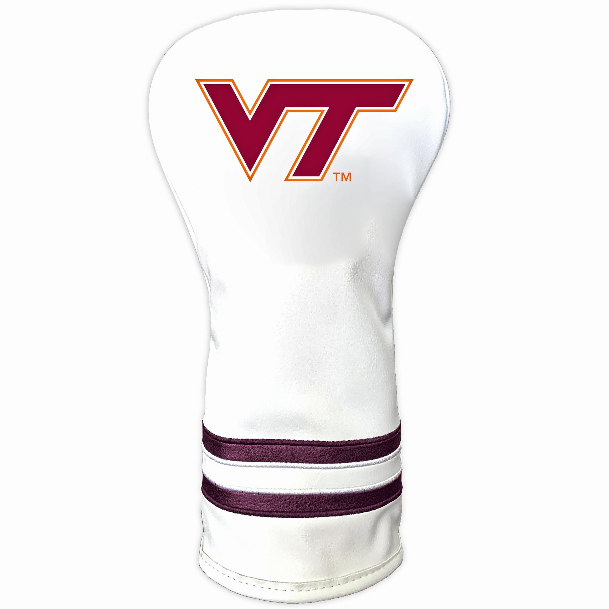 Virginia Tech Hokies White NCAA Driver Headcover | Plush Protection ...