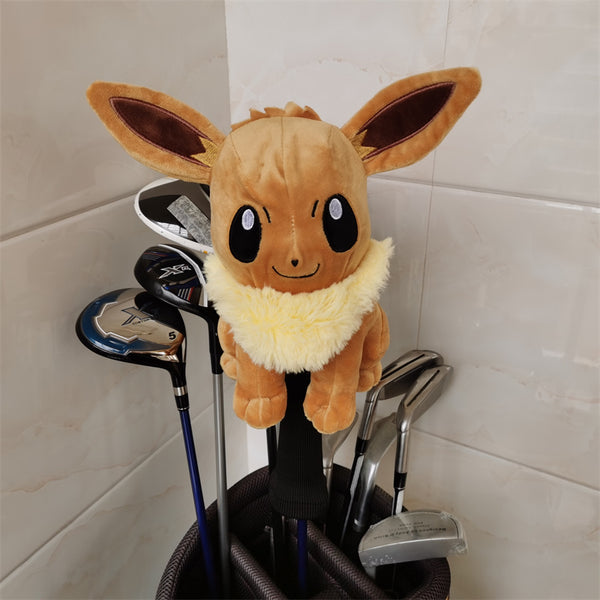 Eevee Pokémon Driver Head Cover – Adorable Golf Club Protector – Club Rehab