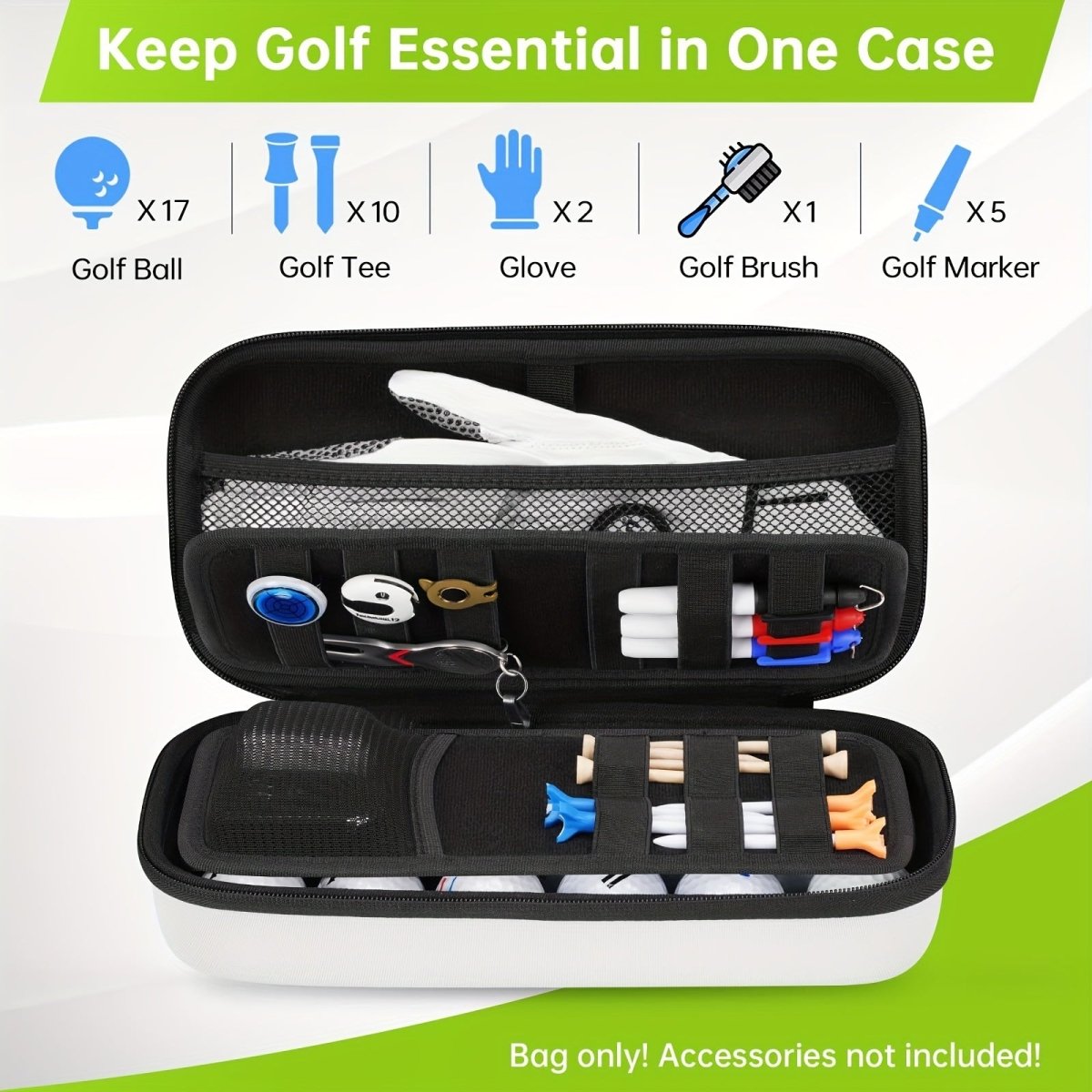 Pro Caddy Golf Accessory Organizer – Stylish & Durable | Club Rehab